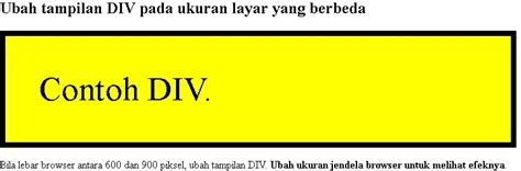 Belajar CSS Lanjutan 101 CSS Media Queries Examples Part 2
