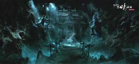 《the Lost Tomb》2 流浪的酸辣粉 2017年给盗墓笔记西沙海底墓做的部分概念设计 花瓣网