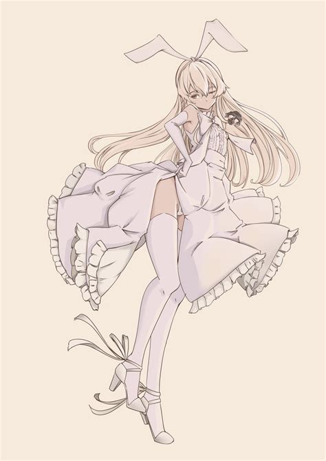 島風艦隊これくしょん 「艦これ10周年 おめでとうございます白ドレス島風 」チャコルのイラスト