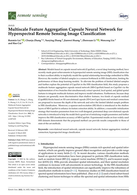 Pdf Multiscale Feature Aggregation Capsule Neural Network For