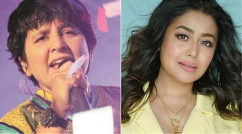 Amid Controversy With Neha Kakkar Falguni Pathak Says Shes Fine With