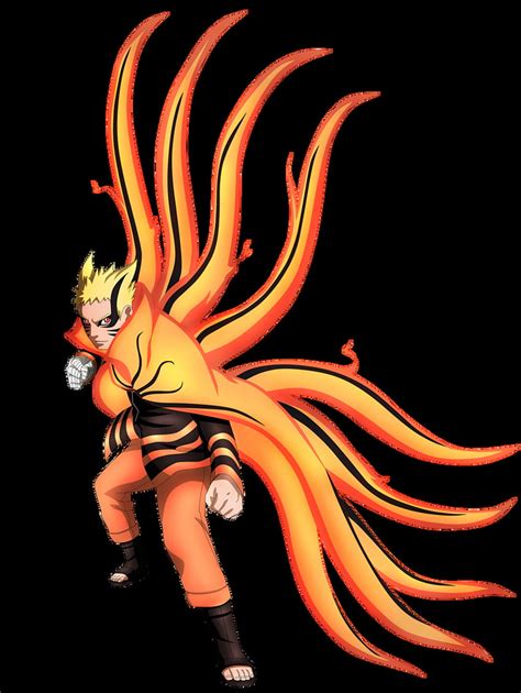 Uzumaki Naruto Baryon Mode Render By D4rkawaii On Dev