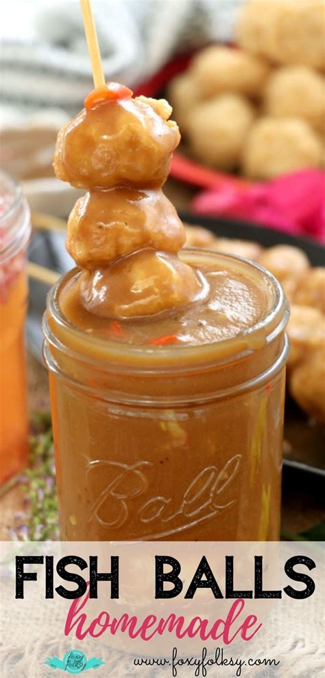 Homemade Fish Balls Foxy Folksy Recipe Fish Ball Food Processor