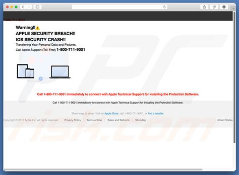 APPLE SECURITY BREACH POP UP Scam Mac Removal Steps And MacOS Cleanup Updated