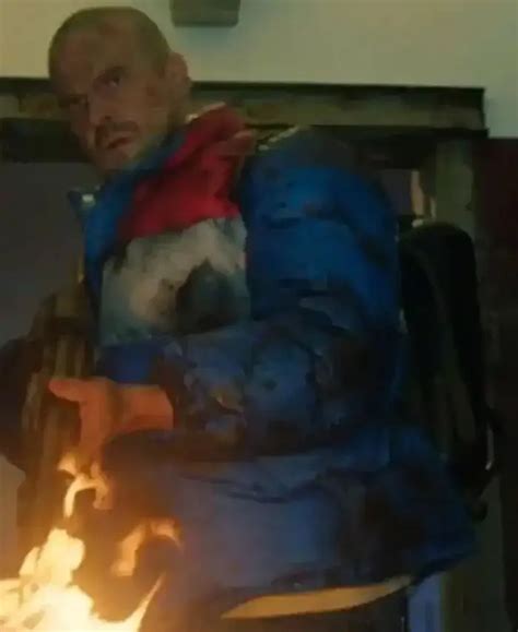 Stranger Things Jim Hopper Blue Puffer Jacket Jacket Era