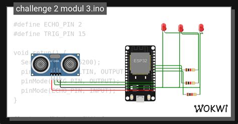 Challenge 2 Modul O Wokwi Esp32 Stm32 Arduino Simulator