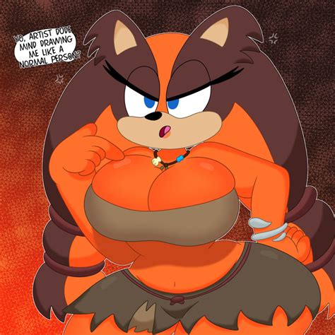 Rule 34 3barts Anthro Big Breasts Breasts Huge Breasts Sonic Series