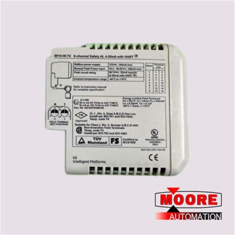 HI TX General Electric Channel Safety Analog Input Module