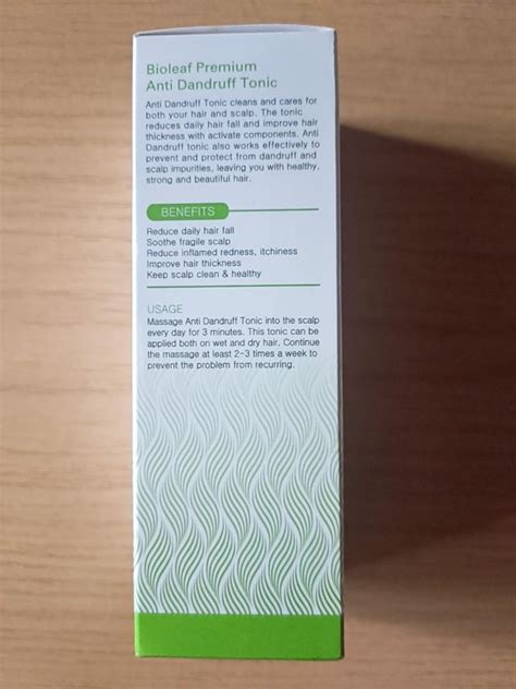 Bioleaf Anti Dandruff Scalp Treatment Beauty And Personal Care Hair On