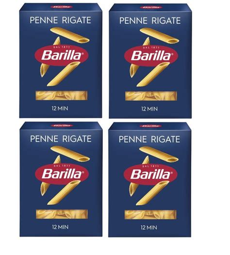 Макаронные изделия Barilla Penne RigateПенне Ригате №73 450 г х 4 шт