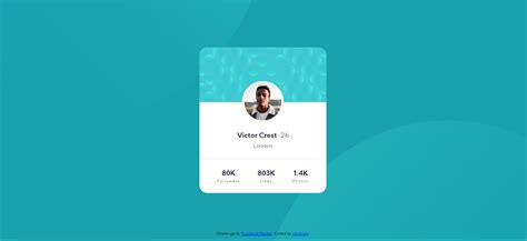 Github Takam G Profile Card Component