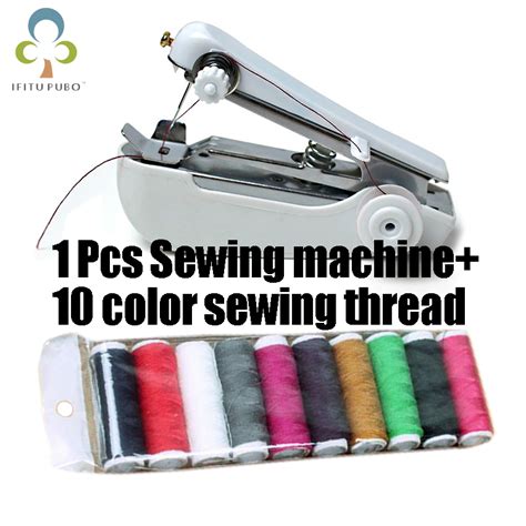 10 Color Sewing Thread Mini Manual Sewing Machine Vicedeal
