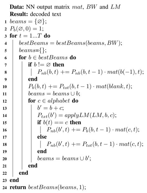 Beam Search Decoding With Ctc Bug404 个人主页