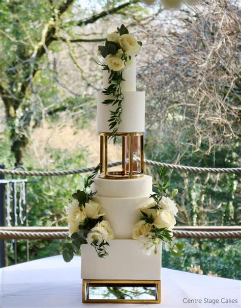 Rectangle Metallic Cake Separators Prop Options