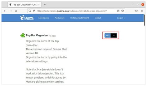 How To Rearrange Top Bar Items In Fedora Ubuntu Gnome 42 Updated