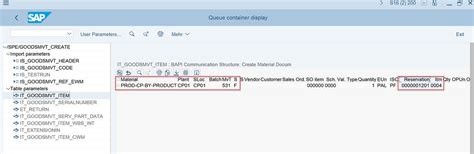 By Product Receipt With SAP EWM API