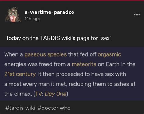 search up any semi trivial on the tardis wiki and you ll get the