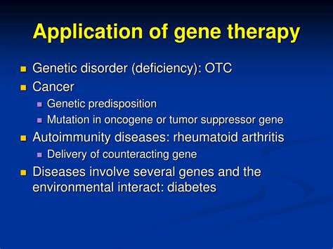 Ppt Gene Therapy Powerpoint Presentation Free Download Id392812