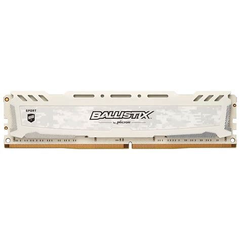 Memoria Ram Ddr4 4gb 2400mhz Crucial Ballistix Sport Lt 1x4gb Blanca
