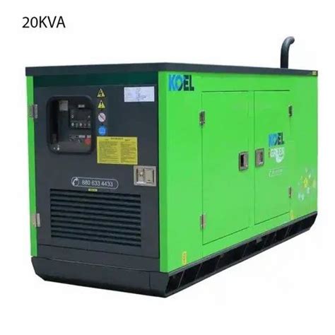 Kirloskar 20 Kva Koel Igreen Diesel Generator Single Phase At ₹ 350000