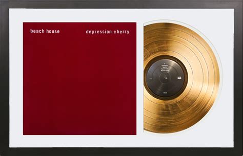 Beach House Depression Cherry 24k Gold Plated Vinyl Gold Records Usa