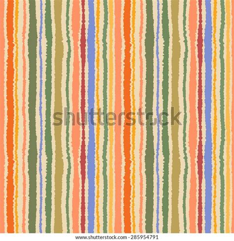 Seamless Strip Pattern Vertical Lines Torn Stock Vector Royalty Free 285954791 Shutterstock