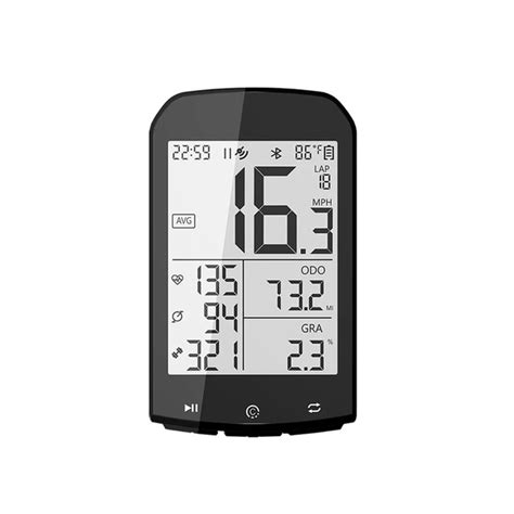 Велокомпьютер XOSS CYCPLUS M1 SMART GPS CYCLING COMPUTER ANT+ Bluetooth ...