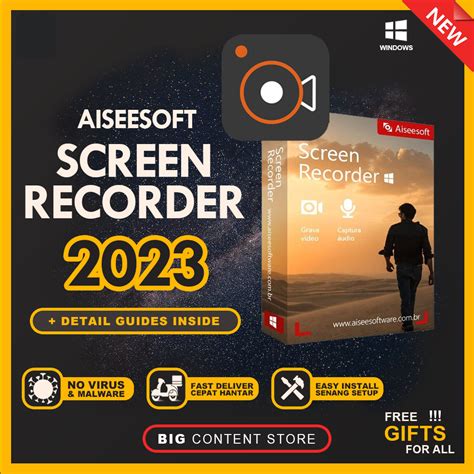 Aiseesoft Screen Recorder V31 2025 💯 Easy Install Software 💯 Lifetime