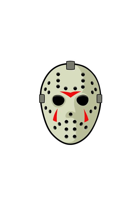 Jason Mask Cartoon At Christopher Schauer Blog