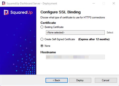 How To Configure Tlsssl Squaredup Community Support
