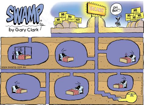 Ants Nests Are Fully Booked Swamp Cartoons