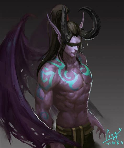 Illidan Stormrage By Pingping93 On Deviantart