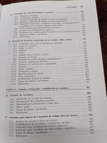 Gestion Integral De Residuos Solidos 2 Vol Tchobanoglous Mercadolibre