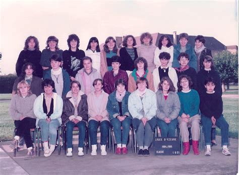 Photo De Classe 1ère Gc1 19841985 De 1984 Lycée Professionnel