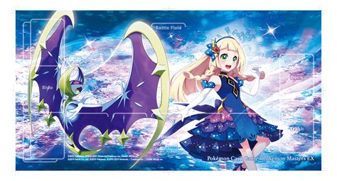 Lillie And Lunala Playmat Distribution For Pokemon Masters Ex Pokebeach Poké Forums