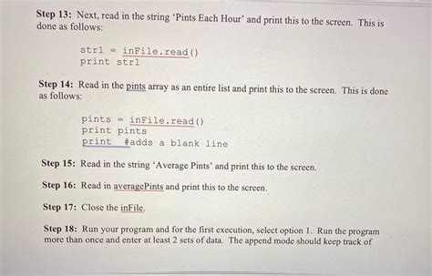 solved step 2 document the first few lines of your program