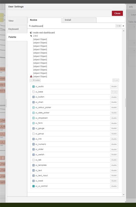 node red ui problems dashboard node red forum