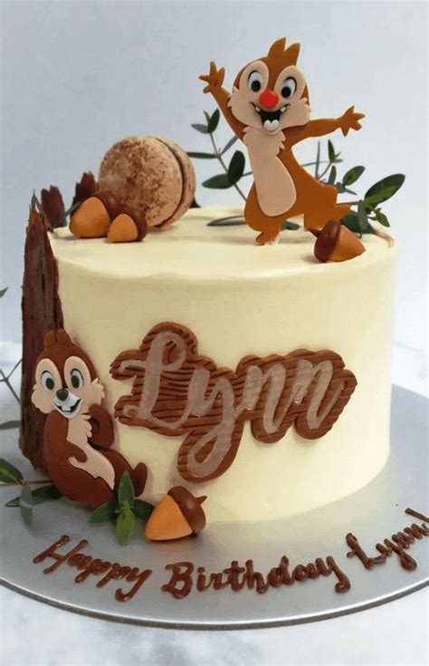Chip And Dale Birthday Cake Ideas Images Pictures Chip And Dale