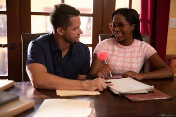 Sexy Black Teen Hottie Destiny Marshall Gives Head On A Big Shaft 15 Photos