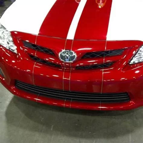 Metro De Vinil Para Autos Wrap Film Glossy Serie Full Wrap Color Rojo