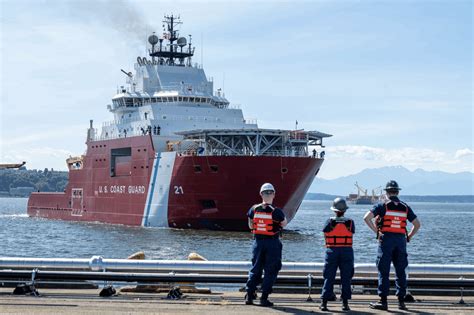 U S Coast Guards New Icebreaker Uscgc ‘storis Transits Panama Canal