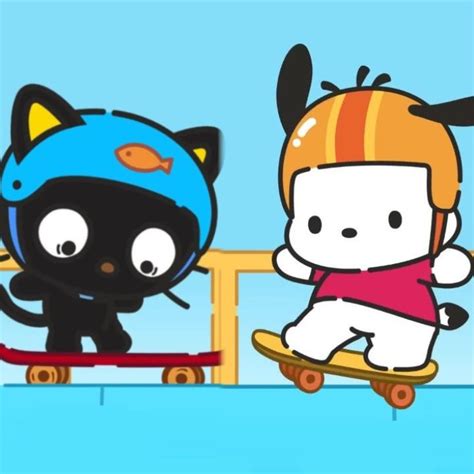 Pochacco And Chococat Hello Kitty Pictures Hello Kitty Cartoon Sanrio Hello Kitty