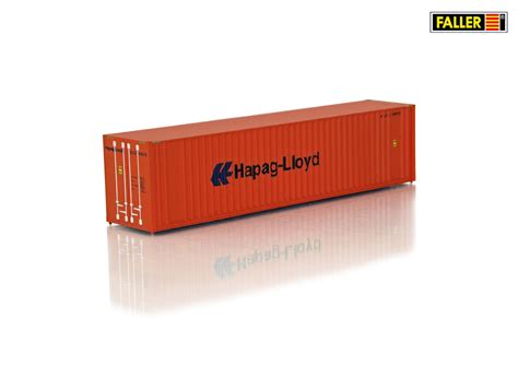 Meises Modelbahncenter Faller Hi Cube Container Hapag Lloyd