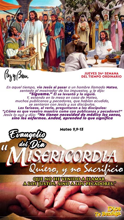 Pazybien TeinvitoaOrar EVANGELIOYLECTURAS EUCARISTÍAJUEVES DE SEPTIEMBRE DE FIESTA