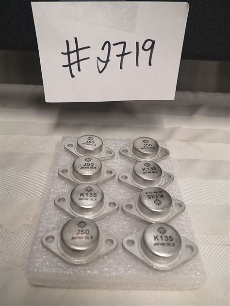 Transistor Hitachi To 3 2sj50 2sk135 J50 K135 New 4 Pairs Reverb