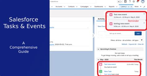 What Are Salesforce Tasks And Events 2025 Cheat Sheet