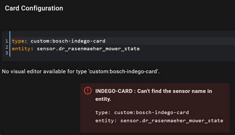 Error Can T Find The Sensor Name In Entity Issue 5 Xguitoux