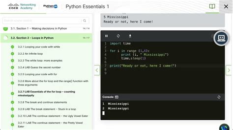 Cisco Python Essentials I Lesson 6 Loop Challenge 2 Youtube