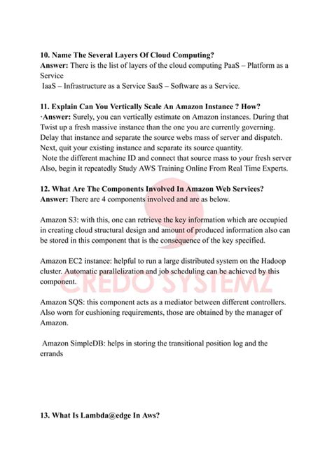 Aws Interview Questions And Answerspdf