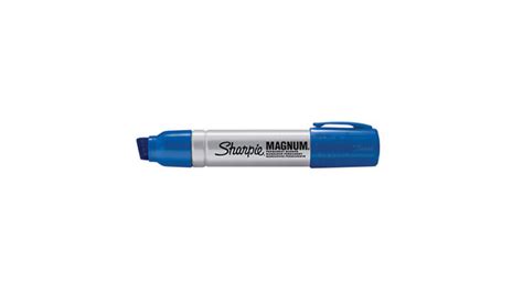 Sharpie Magnum Permanent Marker Chisel Point Blue Pens Pencils